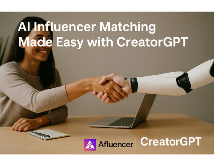 AI Influencer Matching Made Easy with CreatorGPT | Afluencer - AFLUENCER