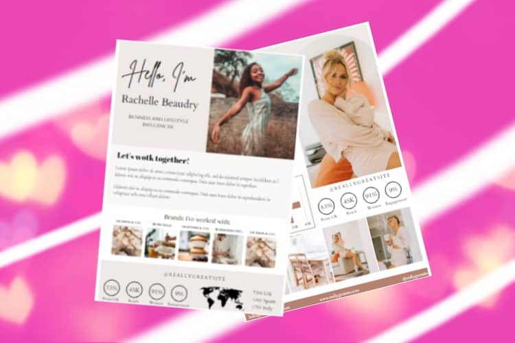 What is an Influencer Media Kit? | Getting Picked for Brand Collabs